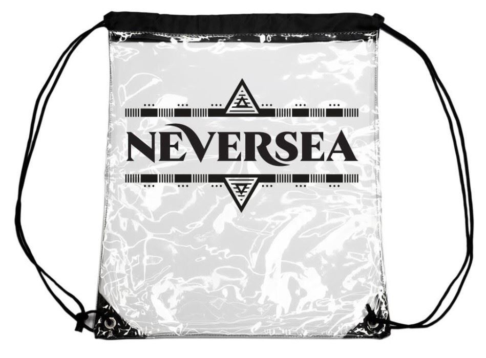 AMT Trade. PVC Clear Drawstring Bag
